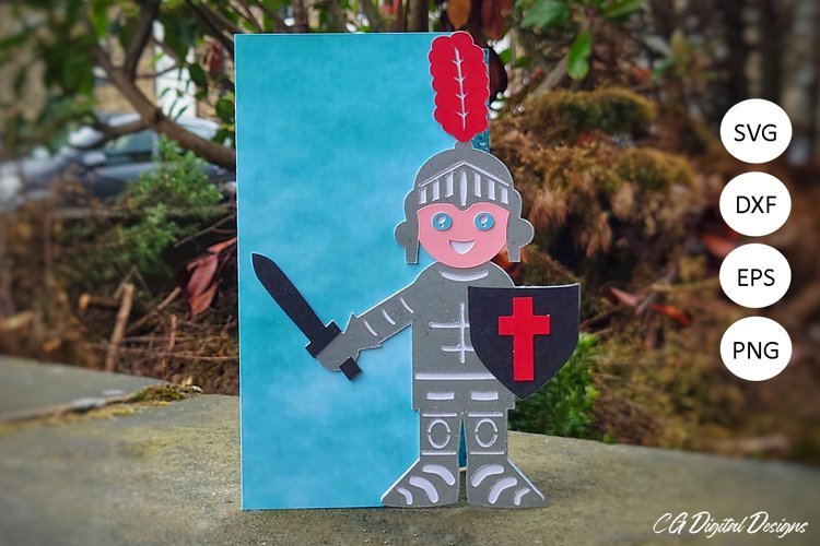Knight Card - SVG