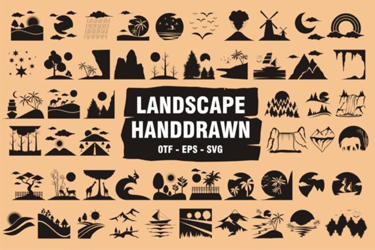 Landscape Handdrawn