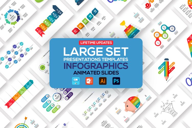 Large Set Presentations Templates