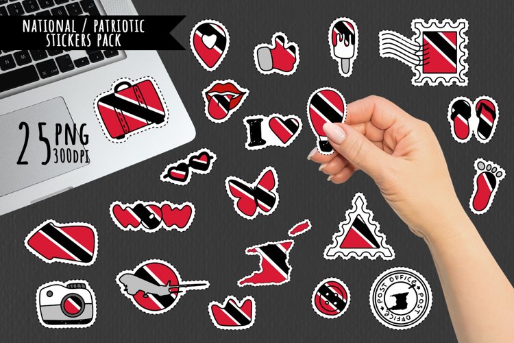 Travel Stickers Pack Trinidad And Tobago Travel Stickers Pack Trinidad And Tobago