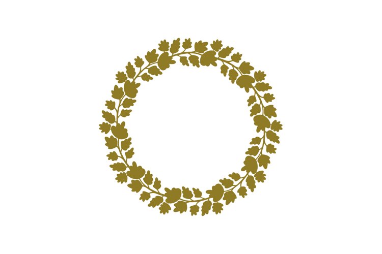 Leaves Monogram Frame (1520705)