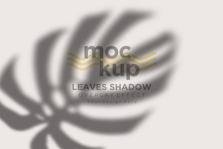Leaves Shadow Overlay Effect Mockup (2413466)