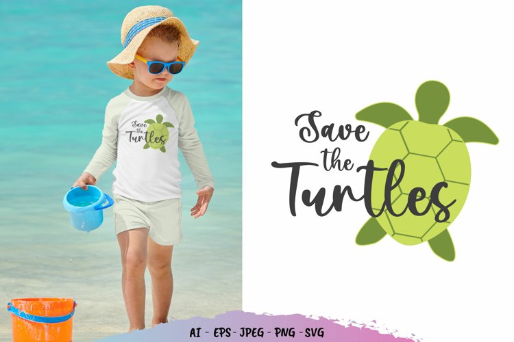 Save the Turtles Illustration