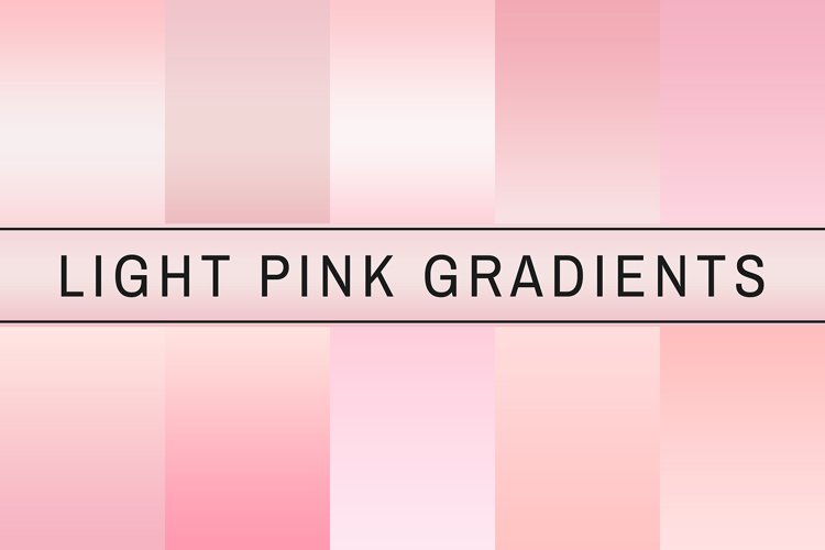 Light Pink Gradients