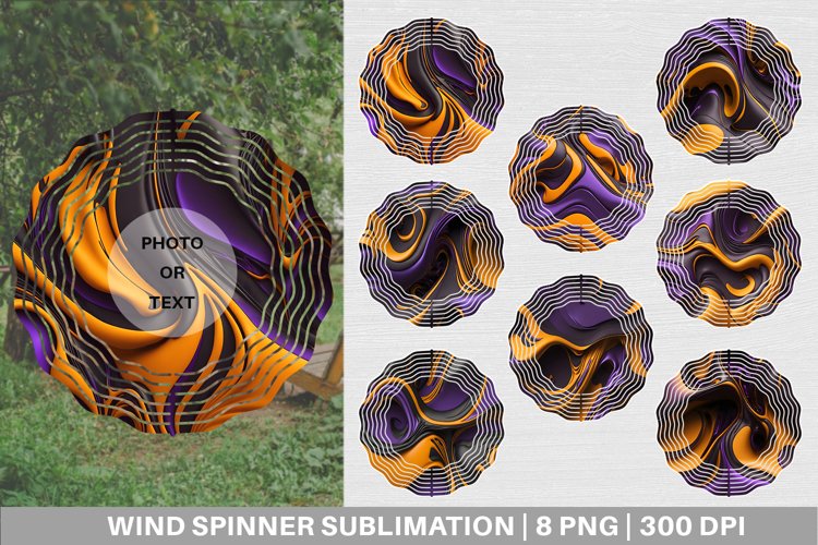 Wind Spinner | Sublimation Spinner Design