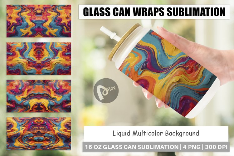Glass Can Wraps Bundle