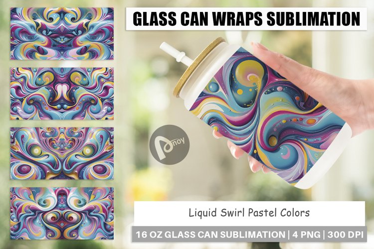 Glass Can Wraps Bundle