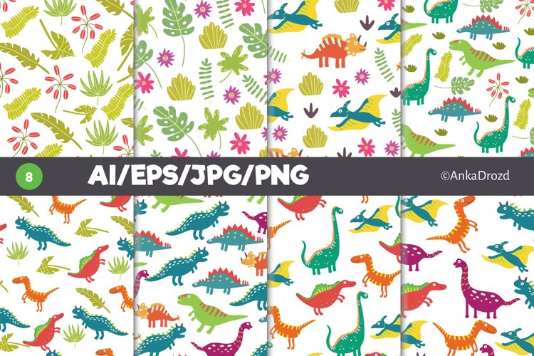 Dinosaur Background | Design Bundles
