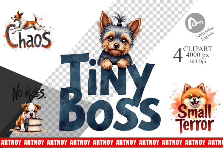 Little Tyrant Canine Quotes Sublimation (6560182)