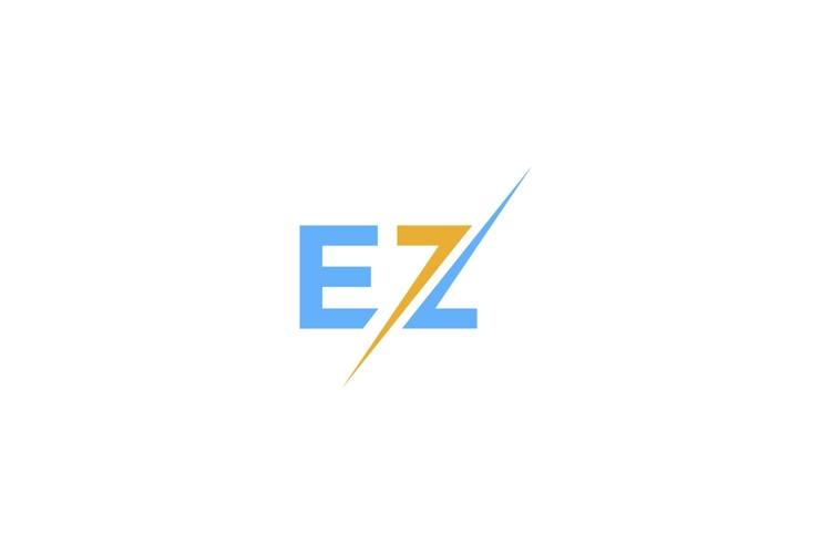 EZ initial logo