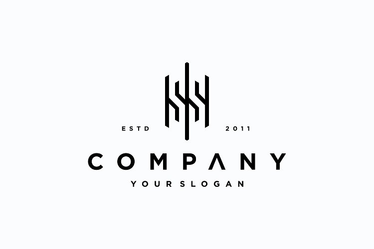 creative initial letter SS logo design vector illustration