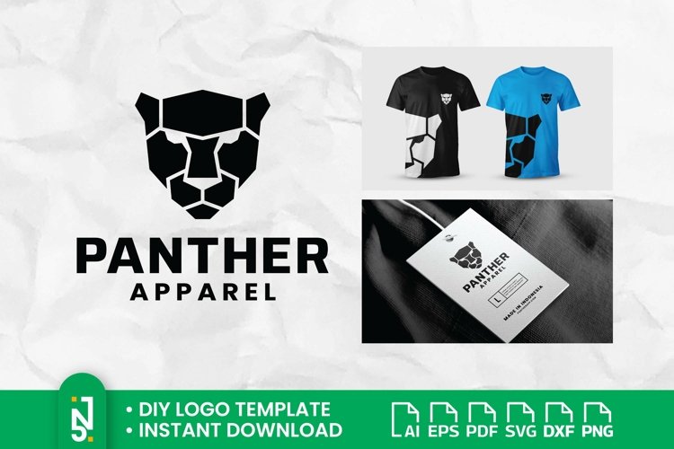 Panther Head Logo Design