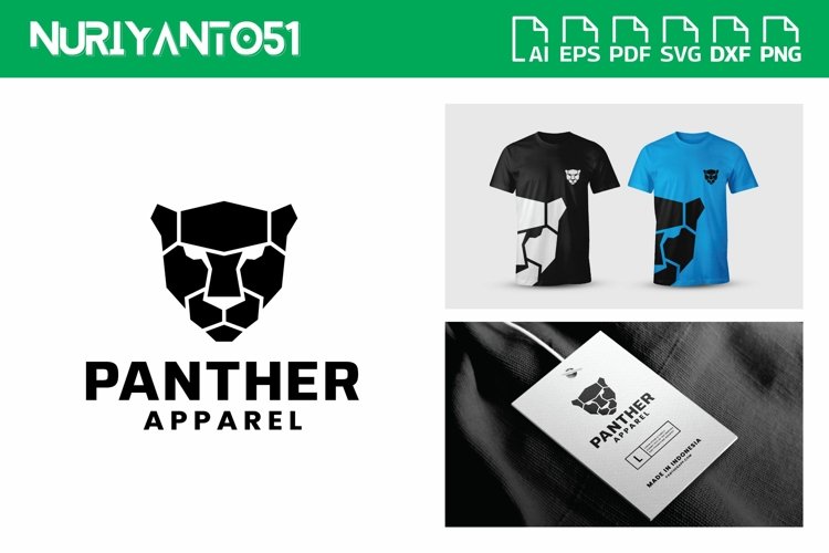 Panther Head Logo Design