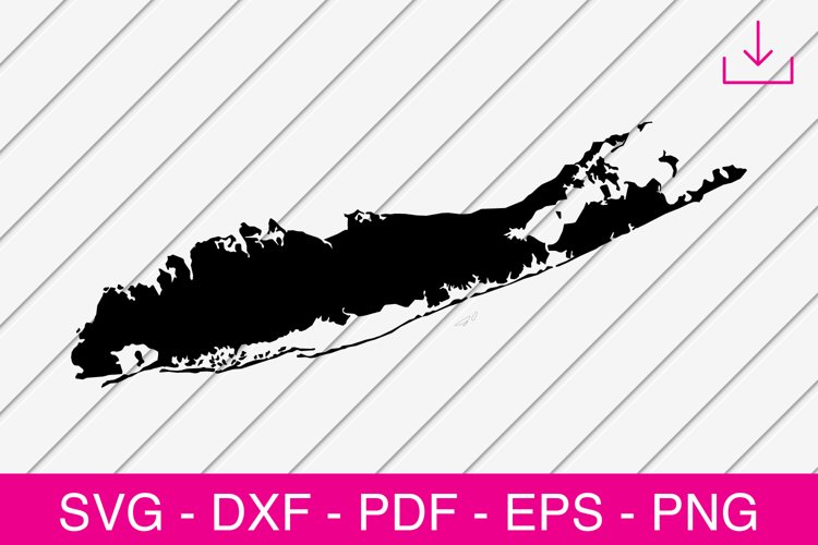 Long Island Map - Engraved Rocks Glasses Set Of 2 Shiba Inu Long Island ...