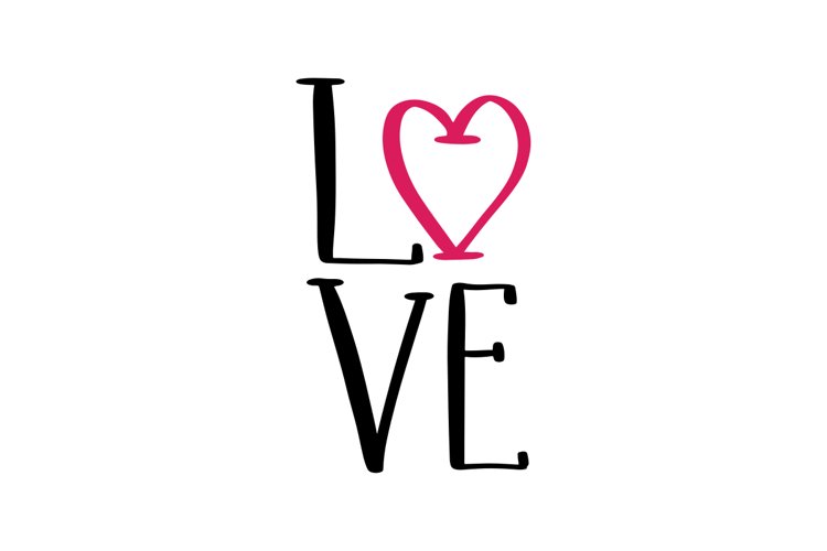 Love SVG Cut File (1527231)