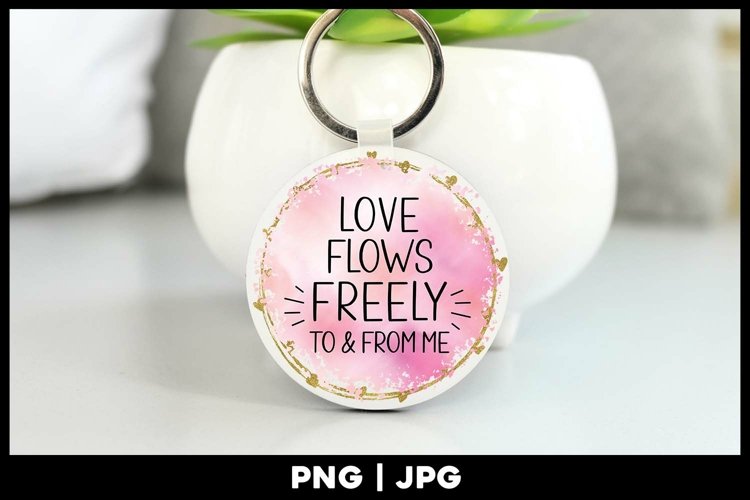 Love flows freely to me | Affirmation quote