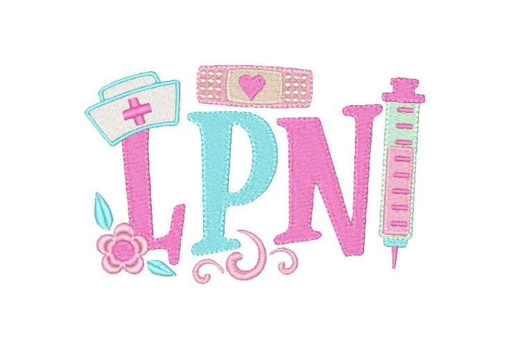 Nurse Embroidery Designs | Stethoscope, Machine | Design Bundles