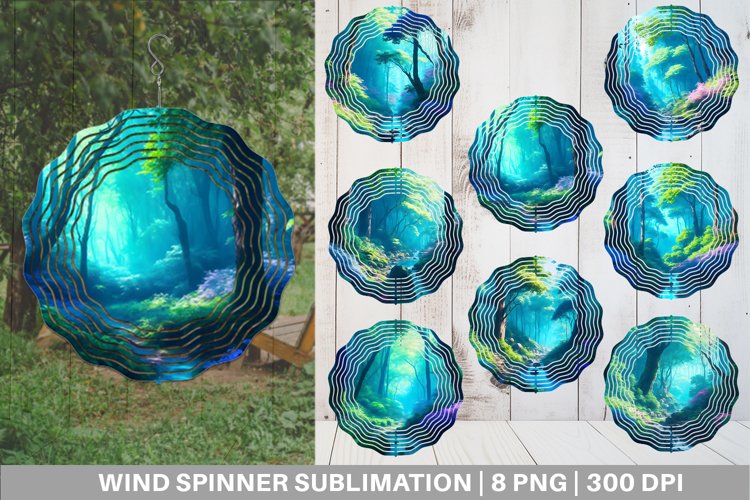 Wind Spinner | Sublimation Spinner Design