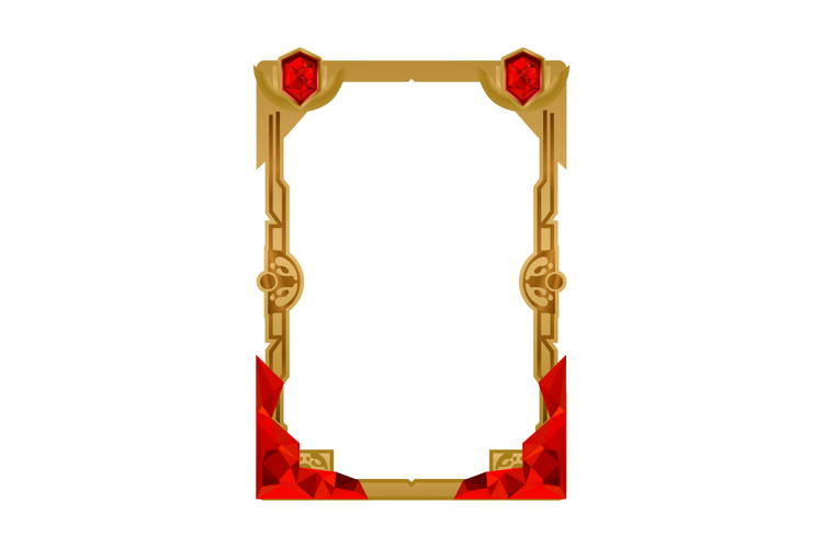 luxury frame art card layout template with diamond (6524352)