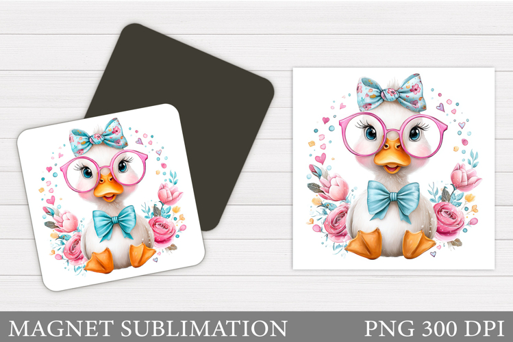 Cute Goose Sublimation. Cute Goose Magnet Design (5623475)