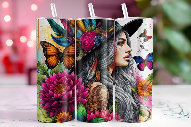 Flower Girl 20oz Tumbler Wrap Sublimation (4031133)