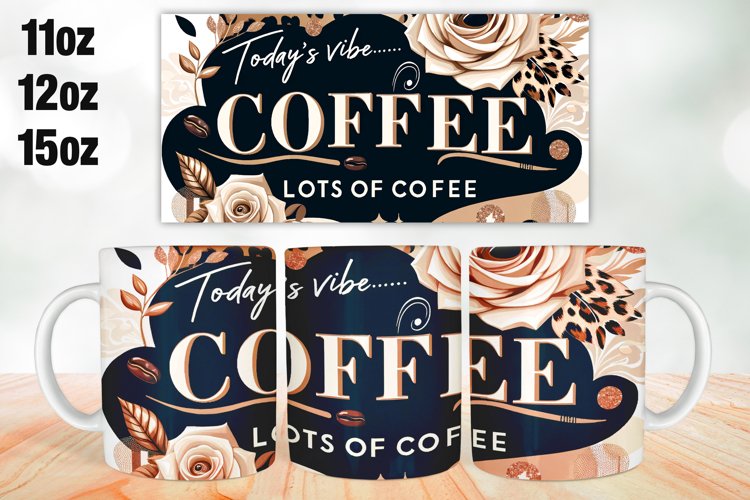 Coffee Mug Wrap Sublimation 11oz, 12oz, 15oz (3955766)