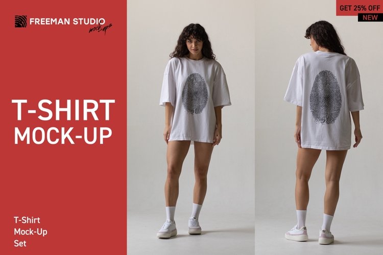 T-Shirt Mock-Up Set (2693415)