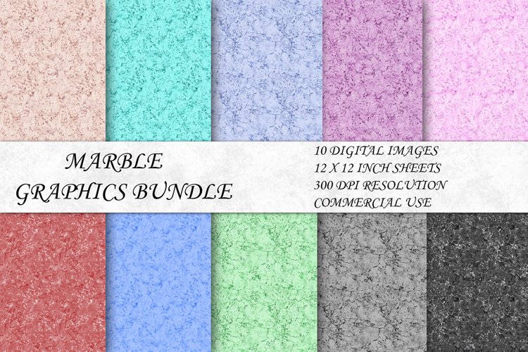 Marble Digtial Paper -12 x12 inch JPEG