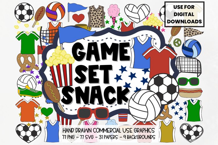 Sports SVG Bundle, Sports Clipart, Sports PNG Bundle