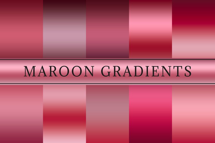 Maroon Gradients