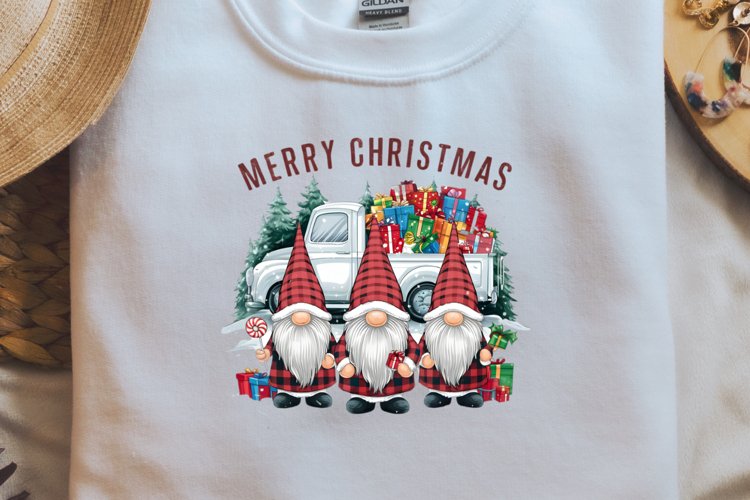 Sublimation PNG, Merry Christmas Gnomes (4579032)