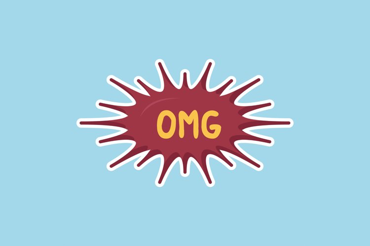 Omg Message Stickers, Enhancing Communications (3995680)