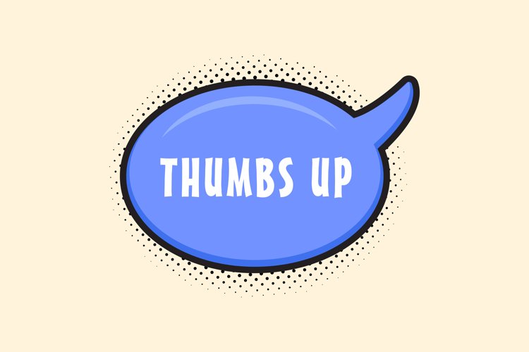 Thumbs up Message Stickers, Enhancing (3999272)