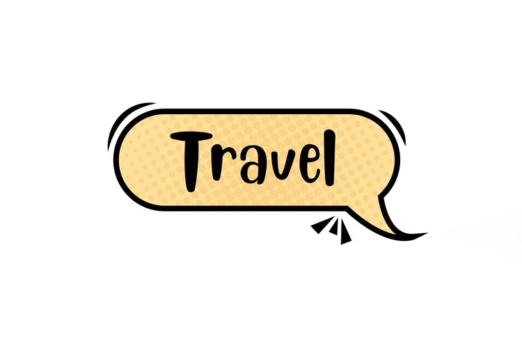 Travel Message Stickers, Enhancing Communications (4001125)