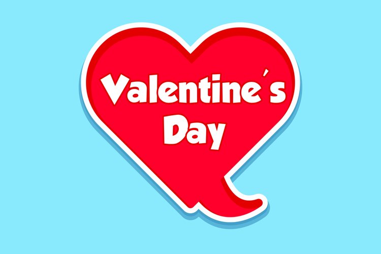 Valentine's Day Message Stickers, Enhancing (4001397)