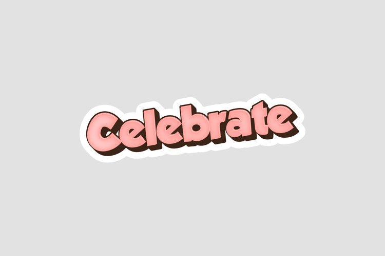 Celebrate Message Stickers, Enhancing (4006948)