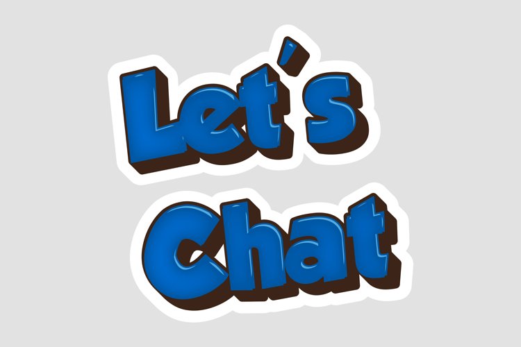 Let's Chat Message Stickers, Enhancing (4007073)