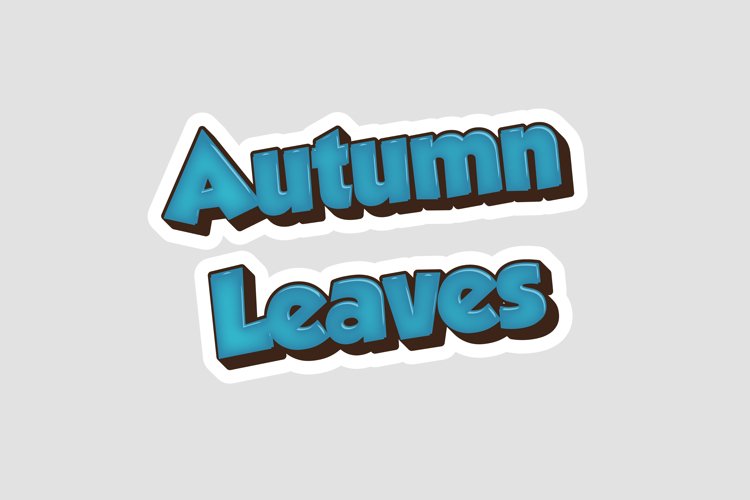 Autumn Leaves Message Stickers, Enhancing (4007190)