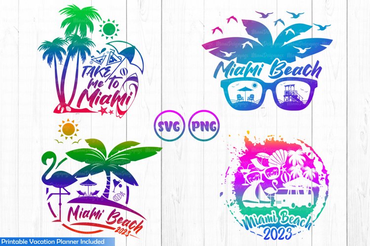 Miami Svg | Design Bundles