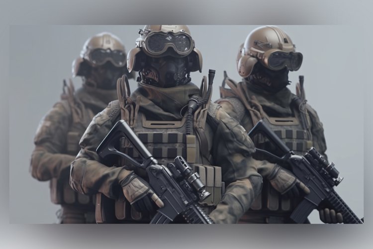 Defenders of Freedom: Soldiers at the Ready 12