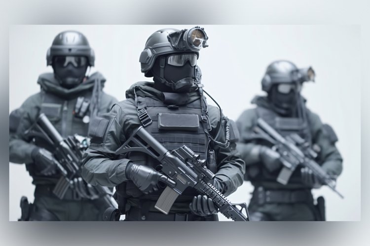 Defenders of Freedom Soldiers at the Ready 59