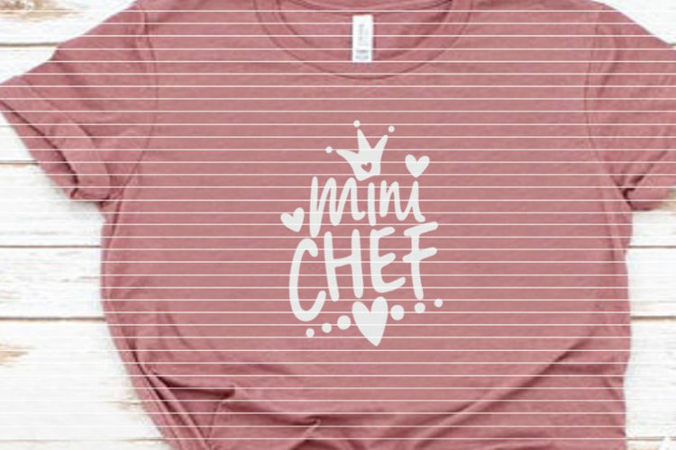 Mini Chef SVG DXF Cutting File