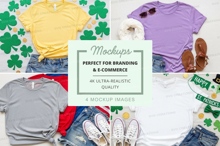 St. patrick's day fashion mockup (6499007)