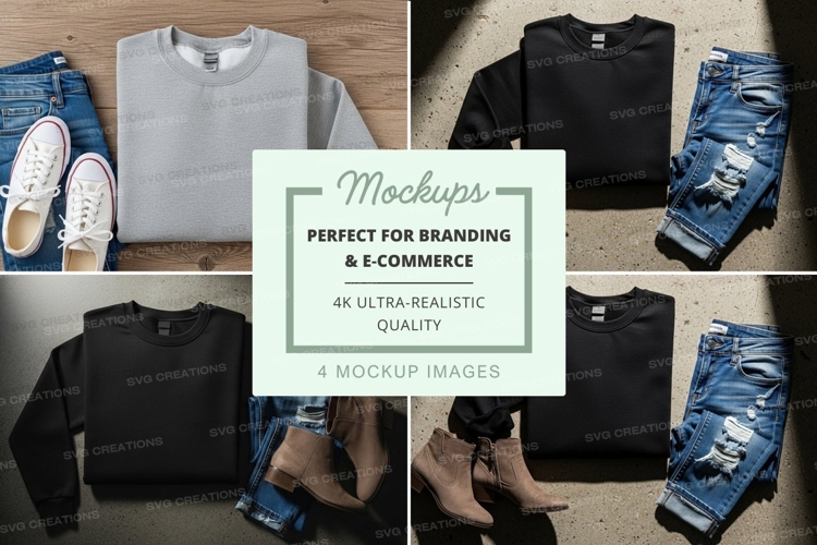 Clothing and accessories mockup (6539342)