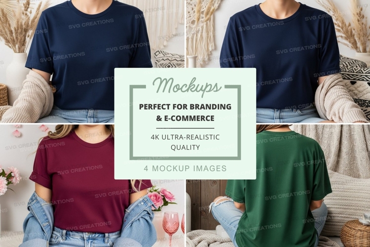 Casual t-shirt mockup (6496557)