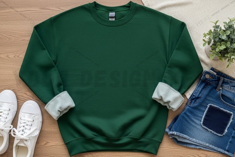 Fall themed t-shirt mockup design