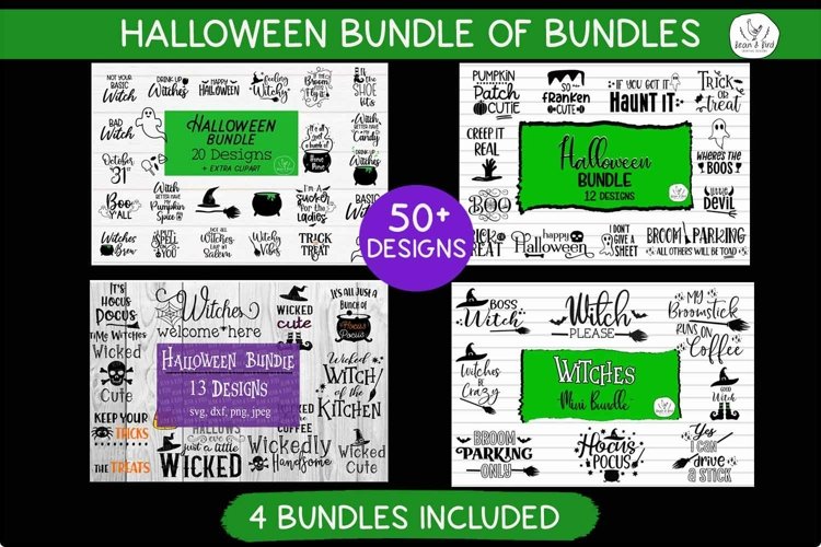Halloween Bundle of Bundles (1554550) | Cut Files | Design Bundles