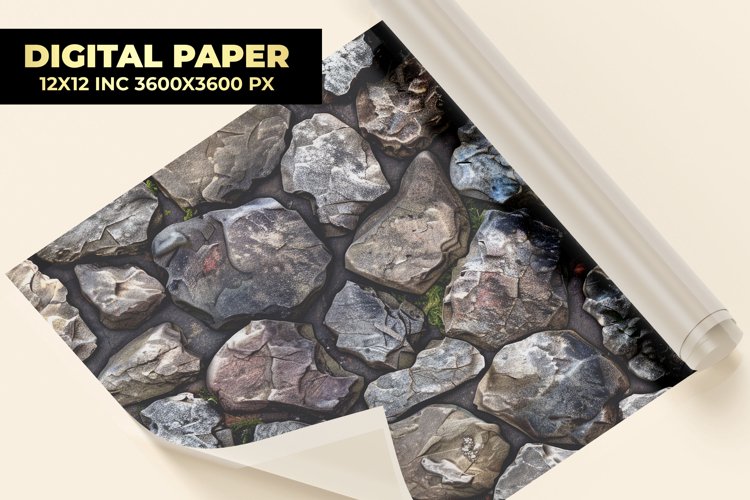 Stone Wall Digital Paper (4704681)