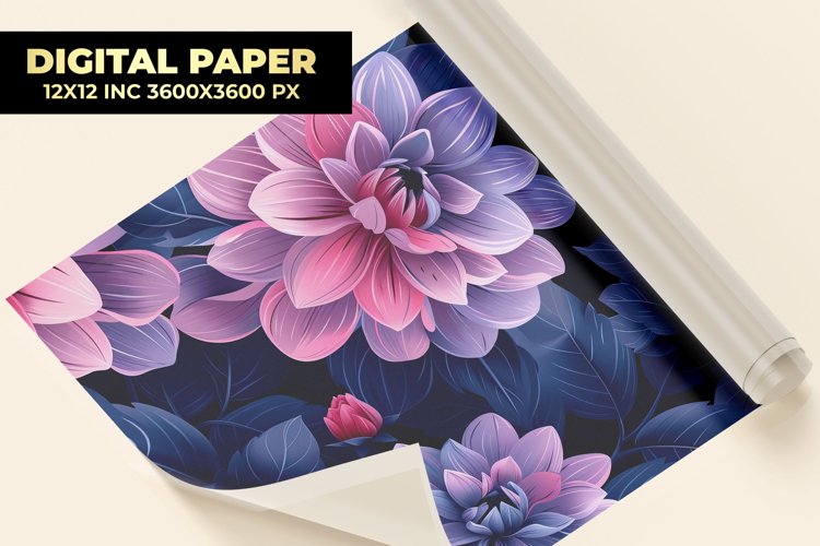 Flower Digital Paper (4528011)