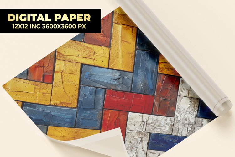 Herringbone Pattern Digital Paper (4548170)